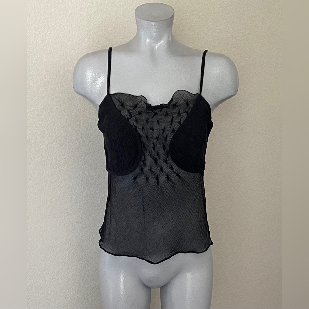 Max Studio Sheer Cami - Gem